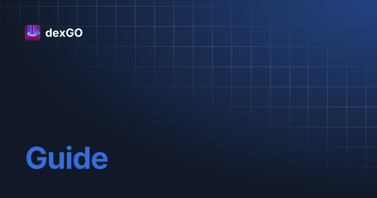 Guide | dexGO